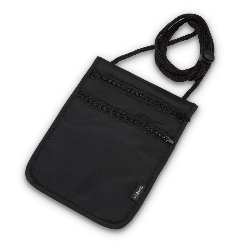 Samsonite RFID Security Neck Pouch, Black - Deluxe Travel Store